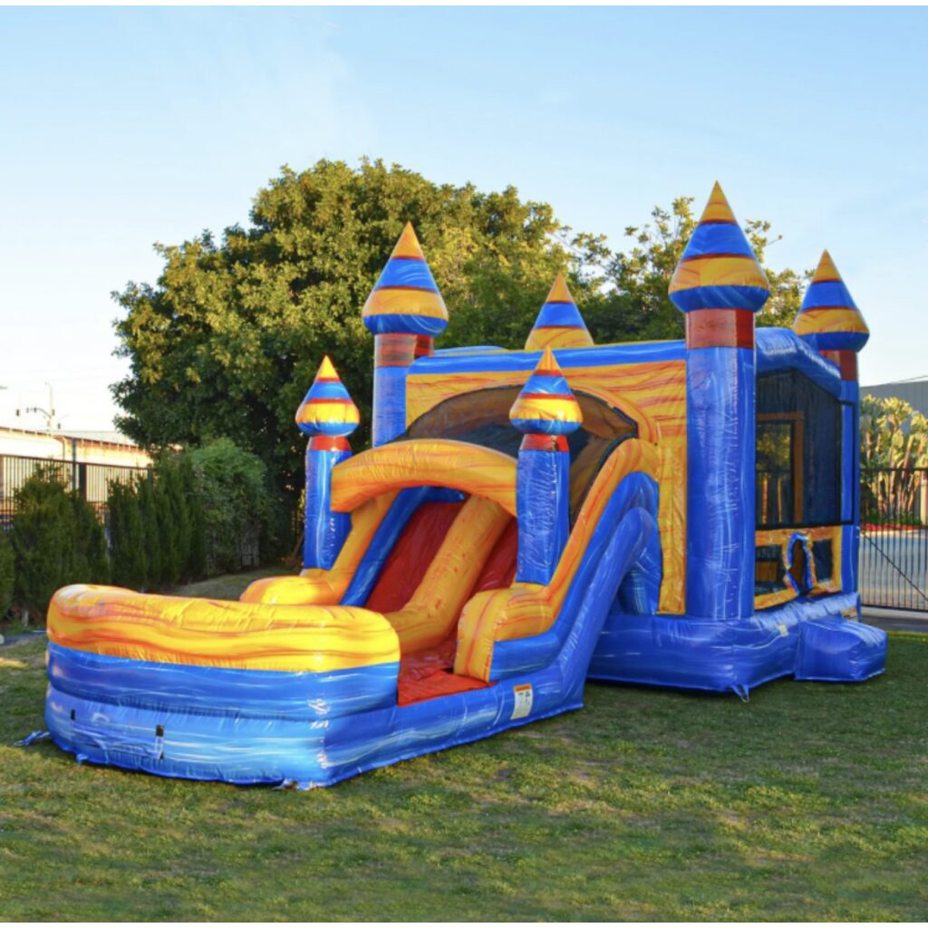 Melting Arctic Dual Lane Combo - R2R Moonwalks & Party Rentals